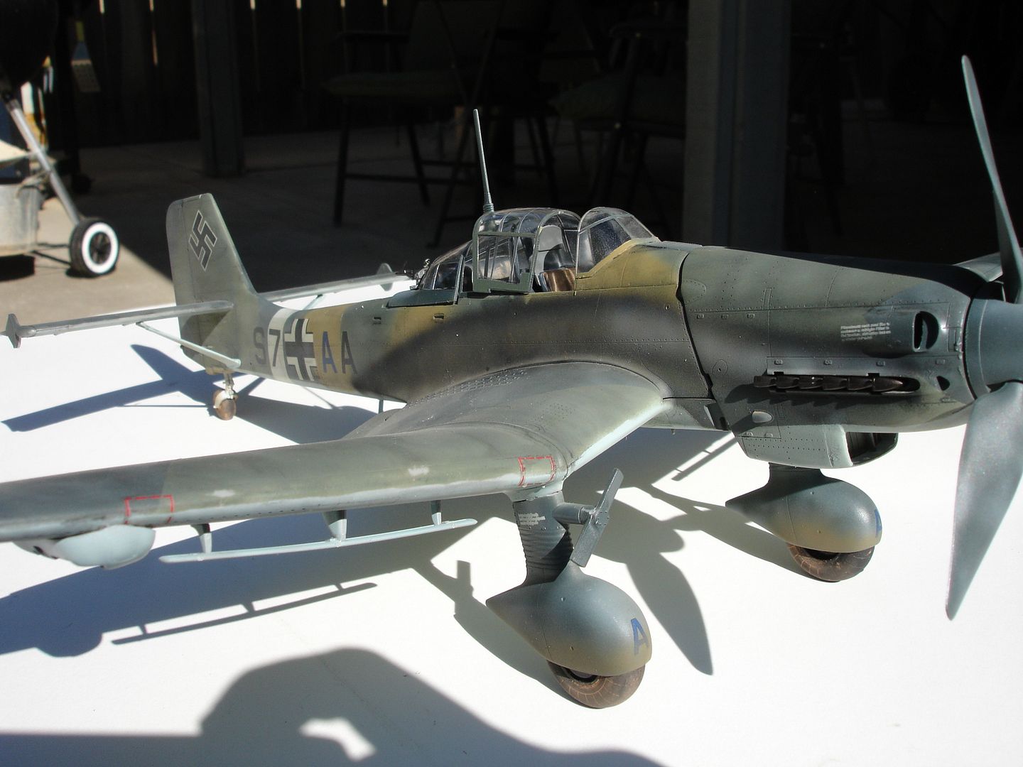 Ju-87D Stuka - Ready for Inspection - Large Scale Planes
