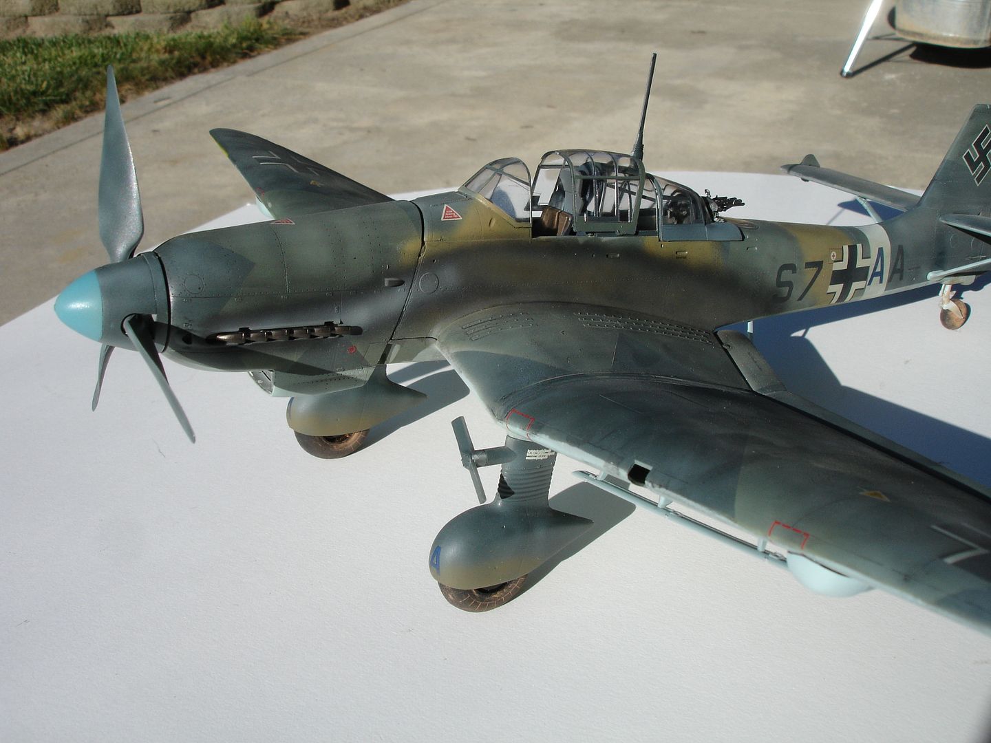 Ju-87D Stuka - Ready for Inspection - Large Scale Planes