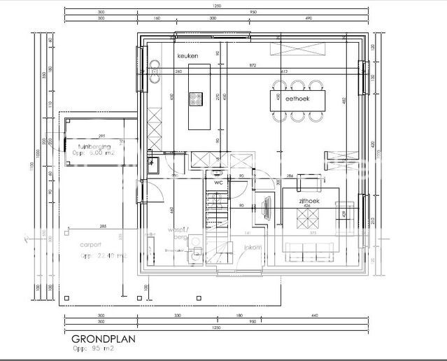 voorontwerp OB 9.5 op 10 zonder garage | BouwInfo