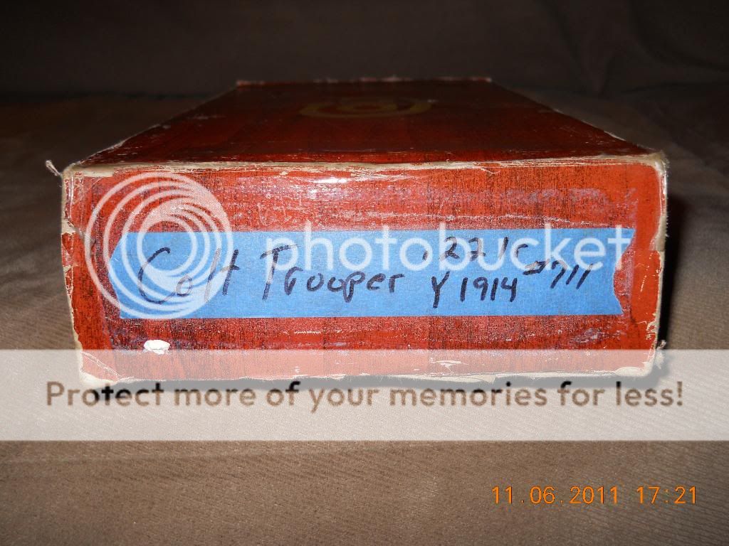 Colt Trooper Mark III Box Label | Colt Forum