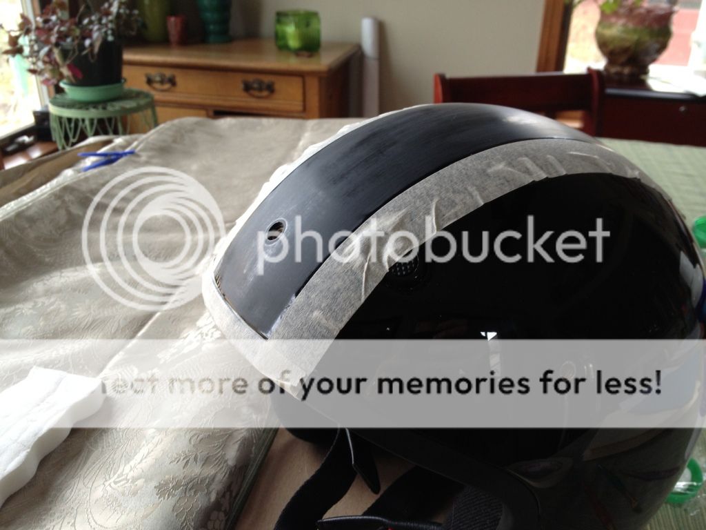 DIY black white checker cafe helmet paint job | Triumph Rat Motorcycle ...