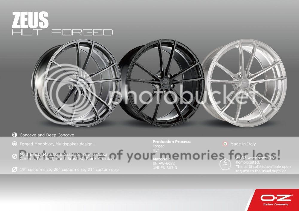 Thinking about these OZ Zeus wheels